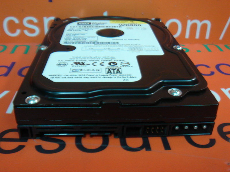 Western Digital WD800JD-19JNC0 80GB Hard Drive ATA - PLC DCS SERVO ...