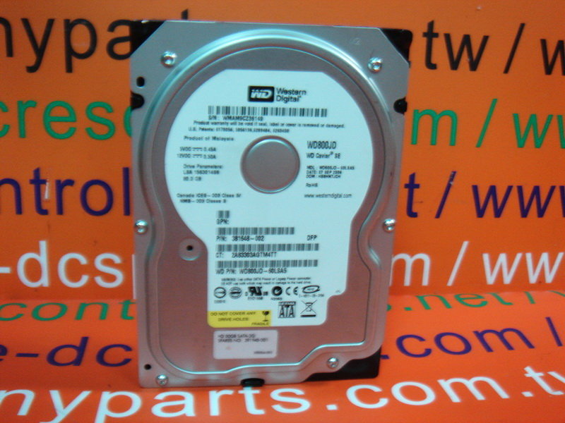 Western Digital WD800JD-60LSA5 80GB SATA Hard Drive - 裕益科技自動化設備可程式編碼器 ...