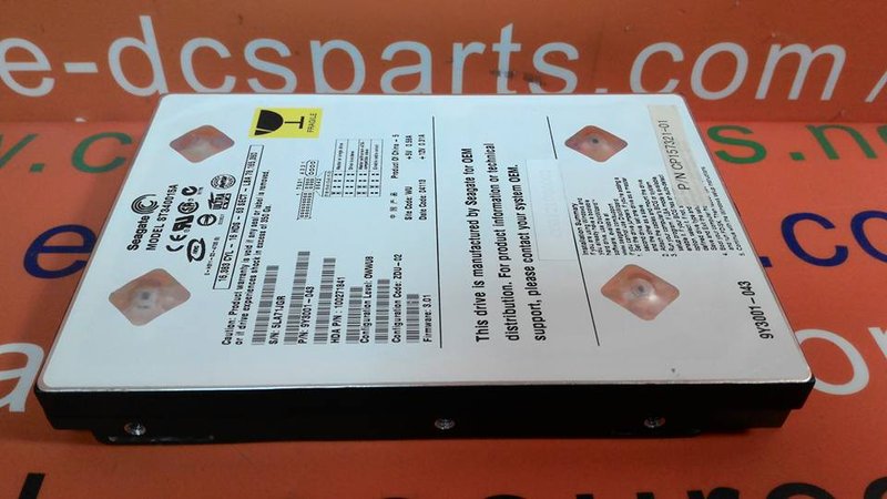 SEAGATE ST340015A IDE 3.5 40GB HDD WD - PLC DCS SERVO Control MOTOR ...