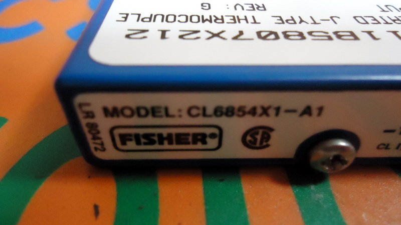 FISHER ROSEMOUNT CL6854X1-A1 / 11B5807X212 (REV.G) - PLC DCS SERVO ...
