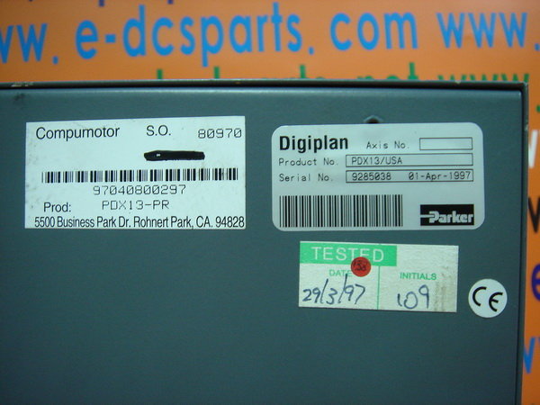 DIGIPLAN PDX13-PR PDX13/USA - 裕益科技自動化設備可程式編碼器PLC分散式控制系統DCS