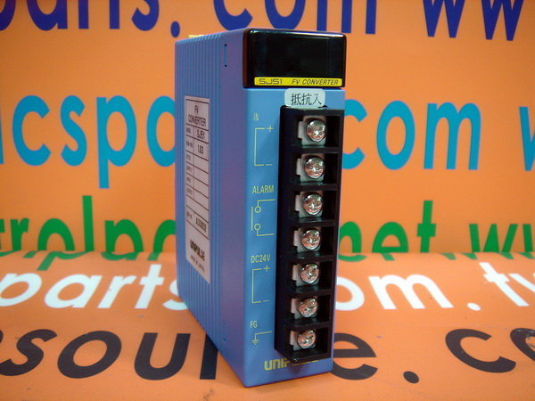 UNIPULSE FV CONVERTER SJ51 - PLC DCS SERVO Control MOTOR POWER SUPPLY ...