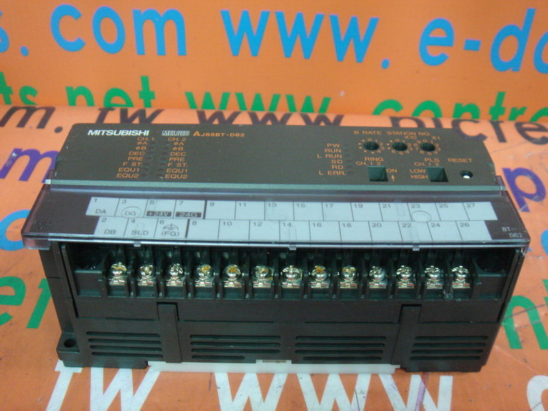 MITSUBISHI HIGH SPEED COUNTING UNIT AJ65BT-D62 - 裕益科技自動化設備可程式編碼器PLC分散式 ...