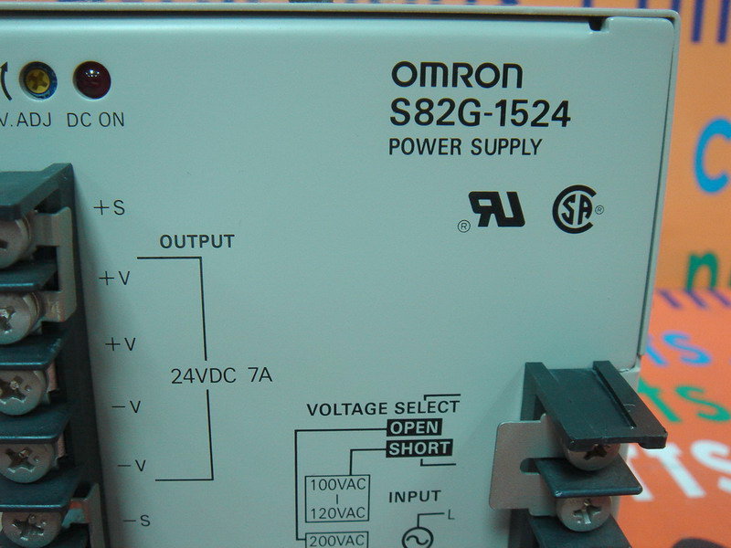 OMRON S82G-1524 - 裕益科技自動化設備可程式編碼器PLC分散式控制系統DCS