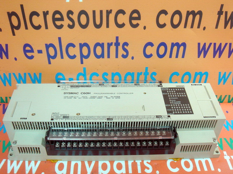 OMRON C60H-C3DR-D-V1 (SYSMAC C60H) - PLC DCS SERVO Control MOTOR POWER ...