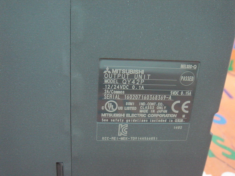 MITSUBISHI OUTPUT UNIT QY42P - 裕益科技自動化設備可程式編碼器PLC分散式控制系統DCS