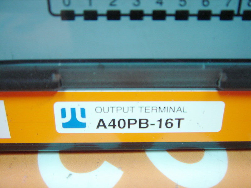 Anywire OUTPUT TERMINAL A40PB-16T - 裕益科技自動化設備可程式編碼器PLC分散式控制系統DCS
