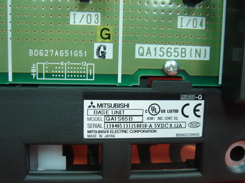 MITSUBISHI BASE UNIT QA1S65B - 裕益科技自動化設備可程式編碼器PLC分散式控制系統DCS
