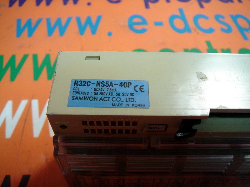 SAMWON ACT R32C-NS5A-40P - 裕益科技自動化設備可程式編碼器PLC分散式控制系統DCS