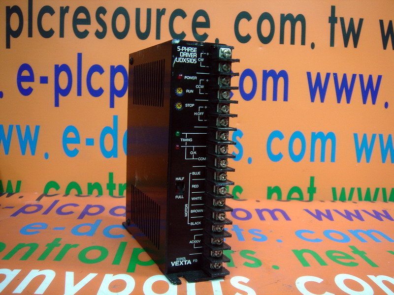 ORIENTAL VEXTA 5-PHASE DRIVER UDX5105 - 裕益科技自動化設備可程式編碼器PLC分散式控制系統DCS
