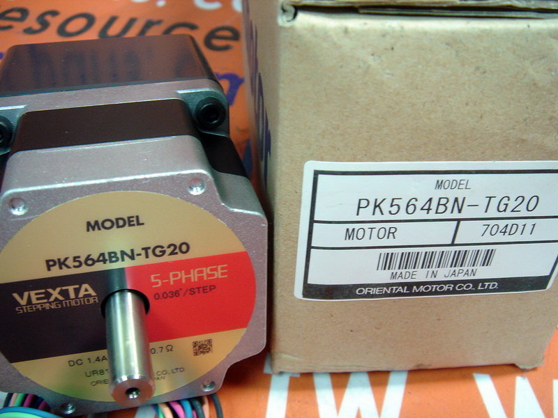 ORIENTAL PK564BN-TG20 STEPPING MOTOR - 裕益科技自動化設備可程式編碼器PLC分散式控制系統DCS