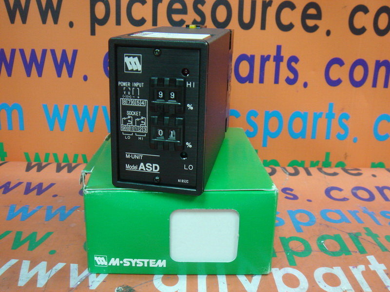 M-SYSTEM ASD-A11-K - PLC DCS SERVO Control MOTOR POWER SUPPLY IPC ROBOT
