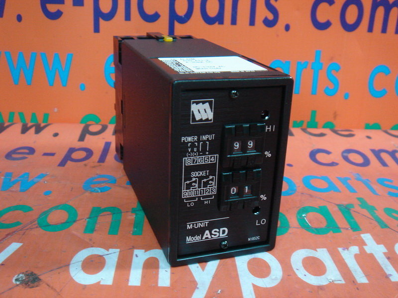 M-SYSTEM ASD-A11-K - PLC DCS SERVO Control MOTOR POWER SUPPLY IPC ROBOT