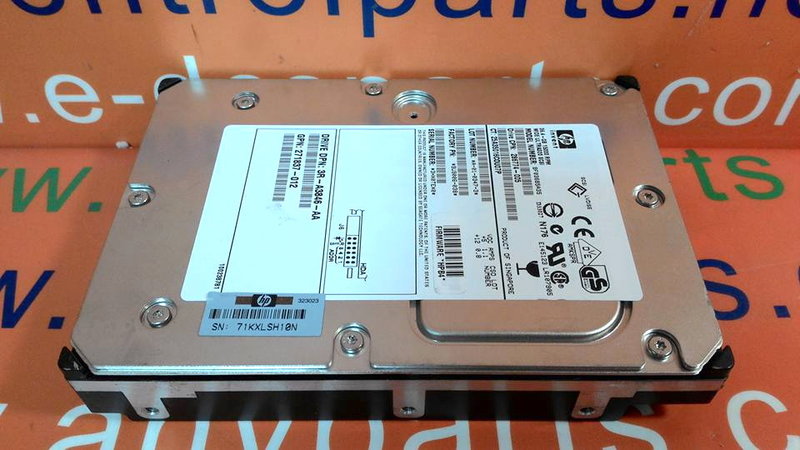 HP BF03685A35 36.4 GB 15000 RPM SCSI Hard Drive - PLC DCS SERVO Control ...