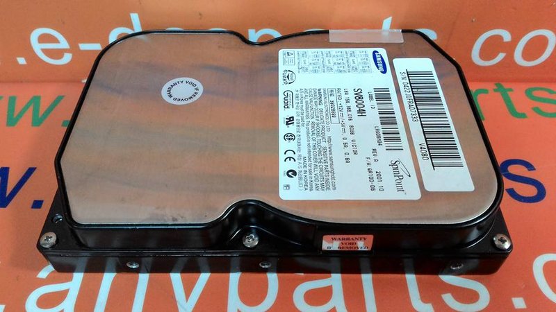 SAMSUNG SV8004H IDE 80GB Hard Drive - 裕益科技自動化設備可程式編碼器PLC分散式控制系統DCS
