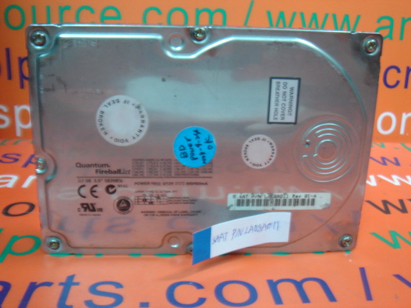QUANTUM 8.4AT LA08A011 IDE Hard Disk Drive - 裕益科技自動化設備可程式編碼器PLC分散式控制系統DCS