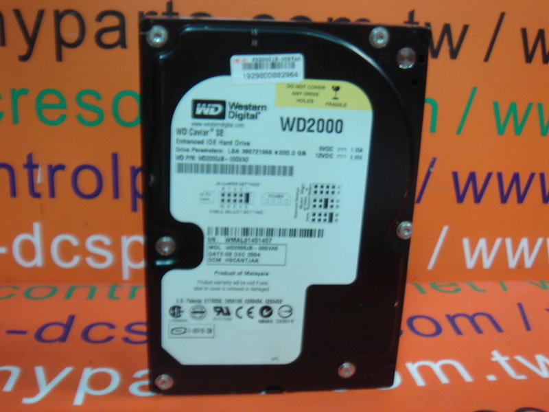 Western Digital WD2000JB-00GVA0 200GB Hard Disk Drive - 裕益科技自動化設備可程式編碼器 ...