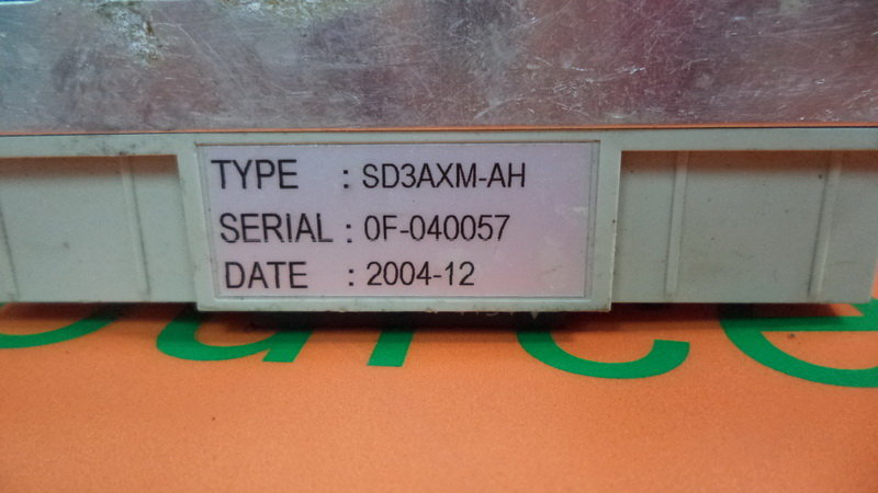 MITSUBISHI SD3AXM-AH SD-3AXM-05 - 裕益科技自動化設備可程式編碼器PLC分散式控制系統DCS