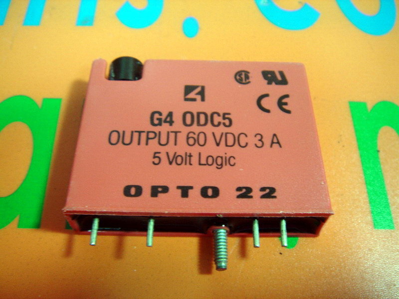 OPTO 22 G4 ODC5 G4-ODC5 OUTPUT 60VDC 3A 5V Logic - 裕益科技自動化設備可程式編碼器PLC分散 ...
