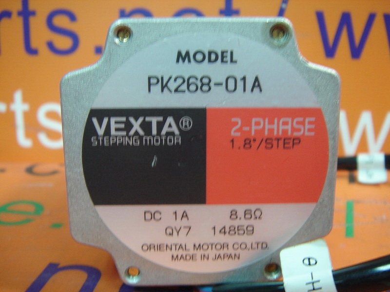 ORIENTAL 2-PHASE STEPPING MOTOR PK268-01A - 裕益科技自動化設備可程式編碼器PLC分散式控制系統DCS