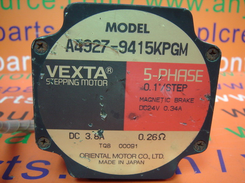 ORIENTAL A4927-9415KPGM MOTOR - 裕益科技自動化設備可程式編碼器PLC分散式控制系統DCS