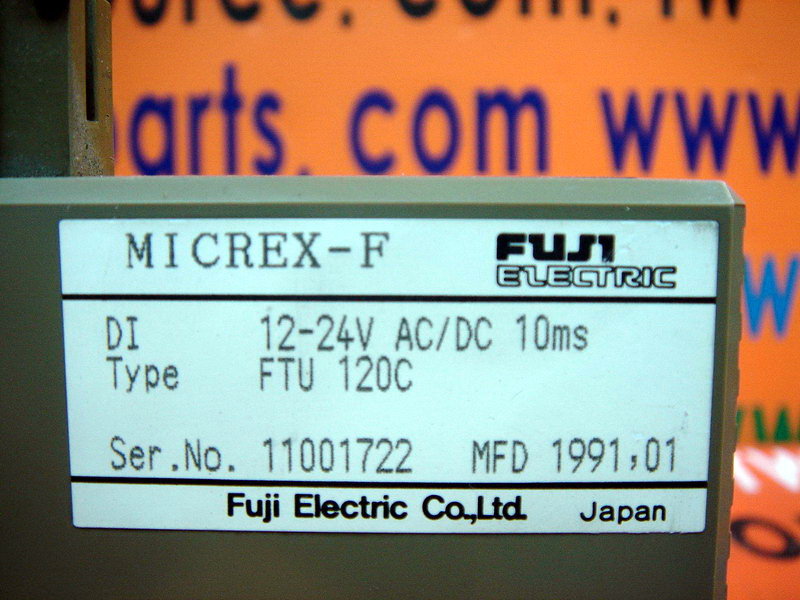 FUJI MICREX-F FTU120C DI MODULE - 裕益科技自動化設備可程式編碼器PLC分散式控制系統DCS