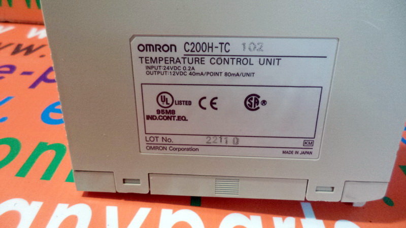 OMRON C200H-TC102 - 裕益科技自動化設備可程式編碼器PLC分散式控制系統DCS