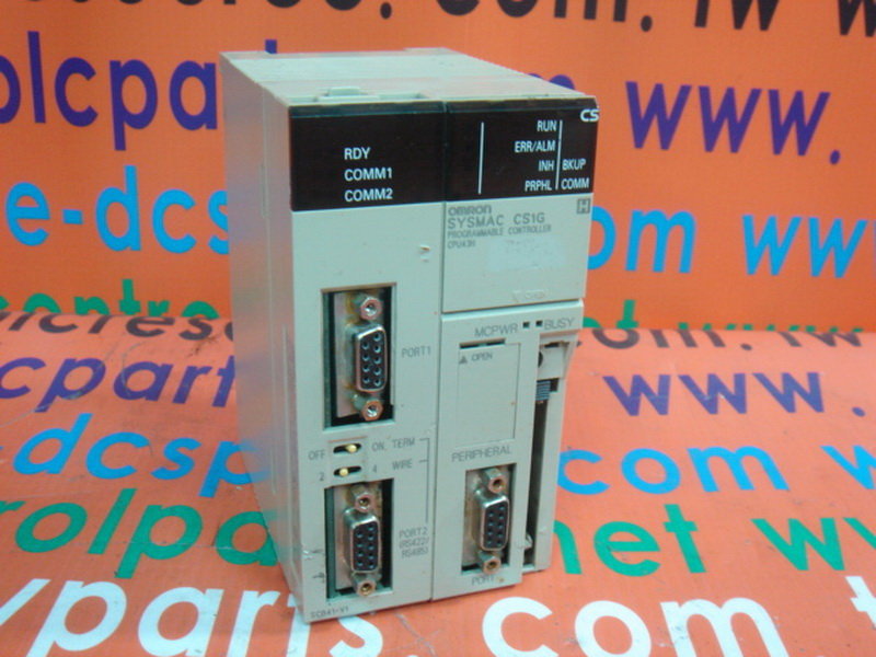 OMRON CS1G-CPU43H - 裕益科技自動化設備可程式編碼器PLC分散式控制系統DCS