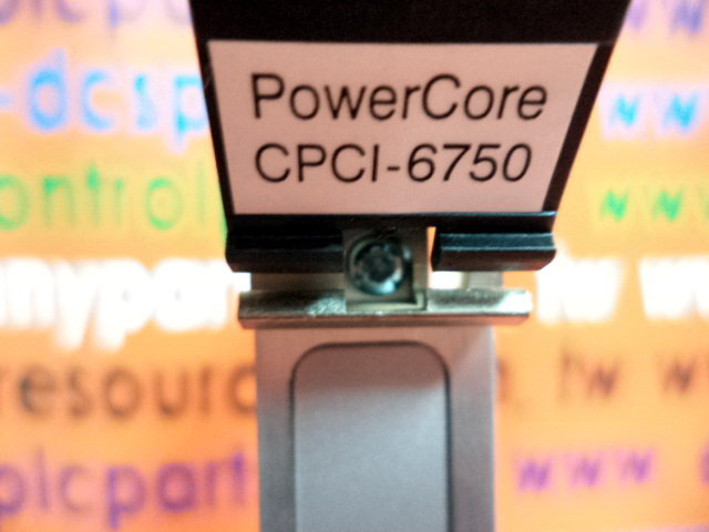MOTOROLA POWERCORE CPCI-6750 VME BOARD - 裕益科技自動化設備可程式編碼器PLC分散式控制系統DCS