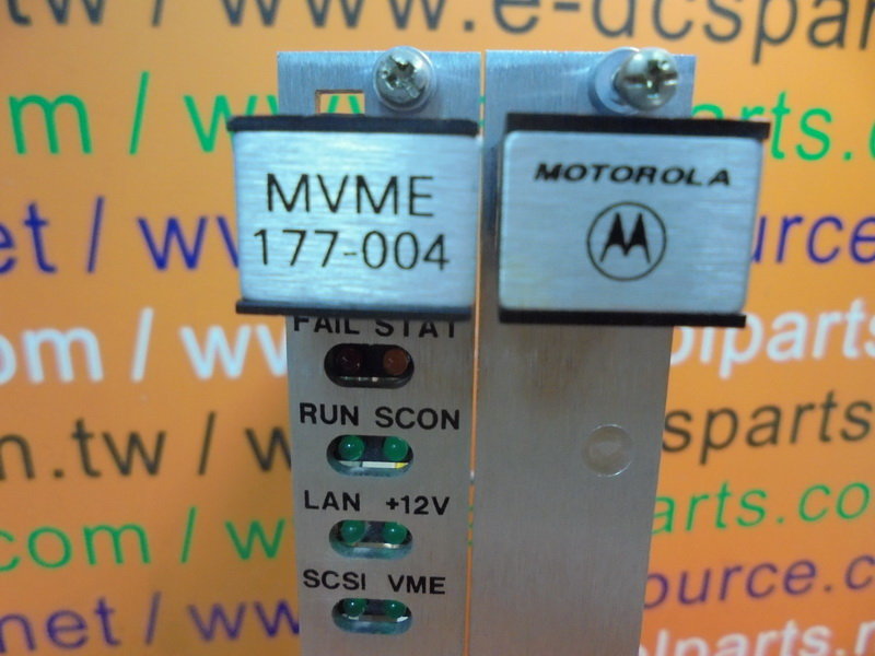 MOTOROLA MVME177-004 - PLC DCS SERVO Control MOTOR POWER SUPPLY IPC ROBOT