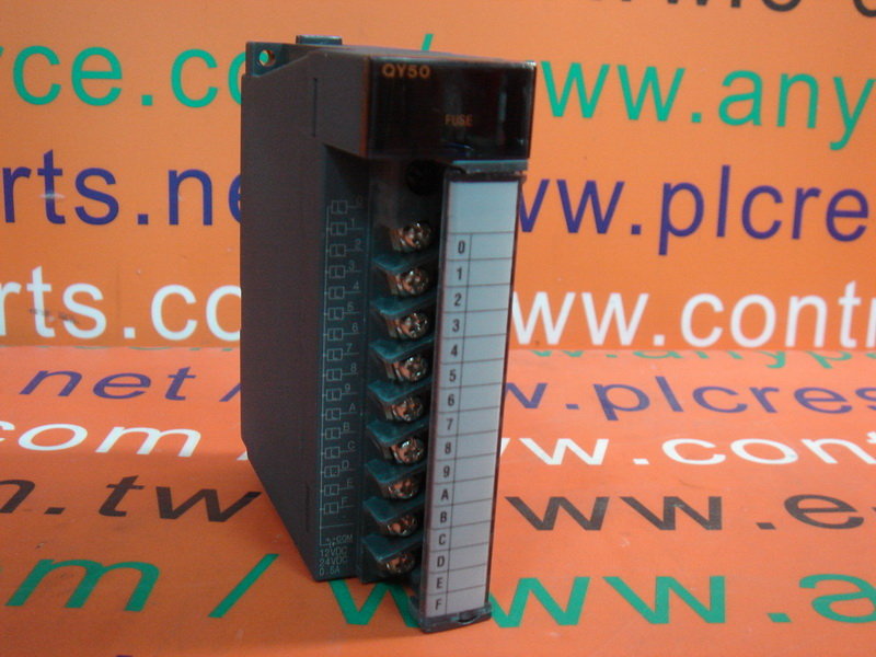 MITSUBISHI QY50 OUTPUT UNIT - 裕益科技自動化設備可程式編碼器PLC分散式控制系統DCS