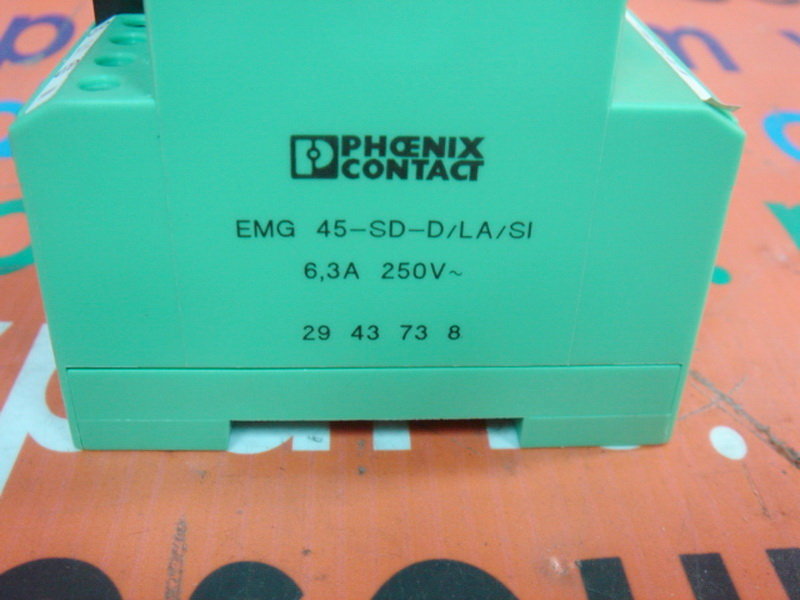 PHOENIX CONTACT EMG 45-SD-D/LA/SI - 裕益科技自動化設備可程式編碼器PLC分散式控制系統DCS