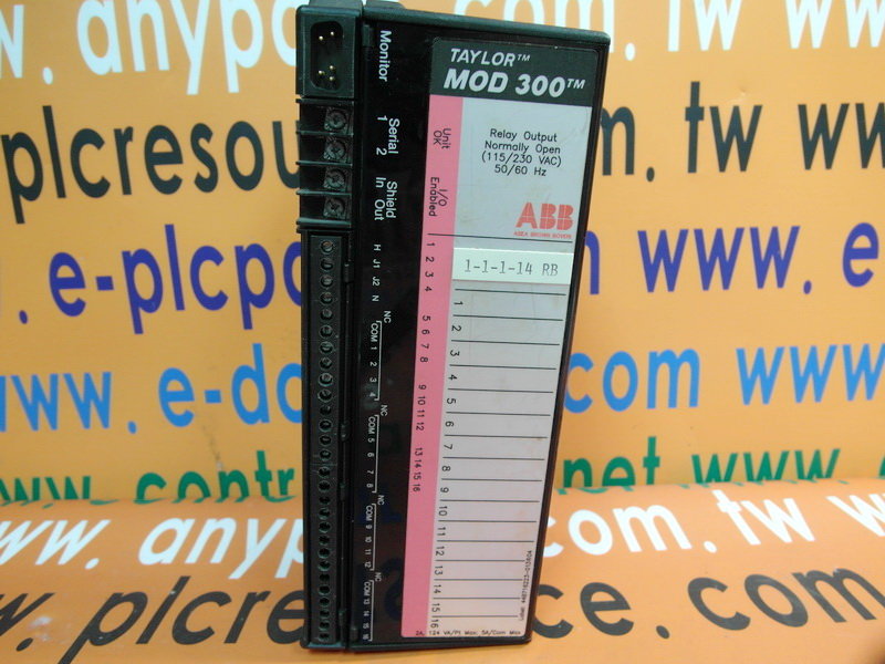ABB 6248BP10831A-A MOD-300 MODULE - 裕益科技自動化設備可程式編碼器PLC分散式控制系統DCS