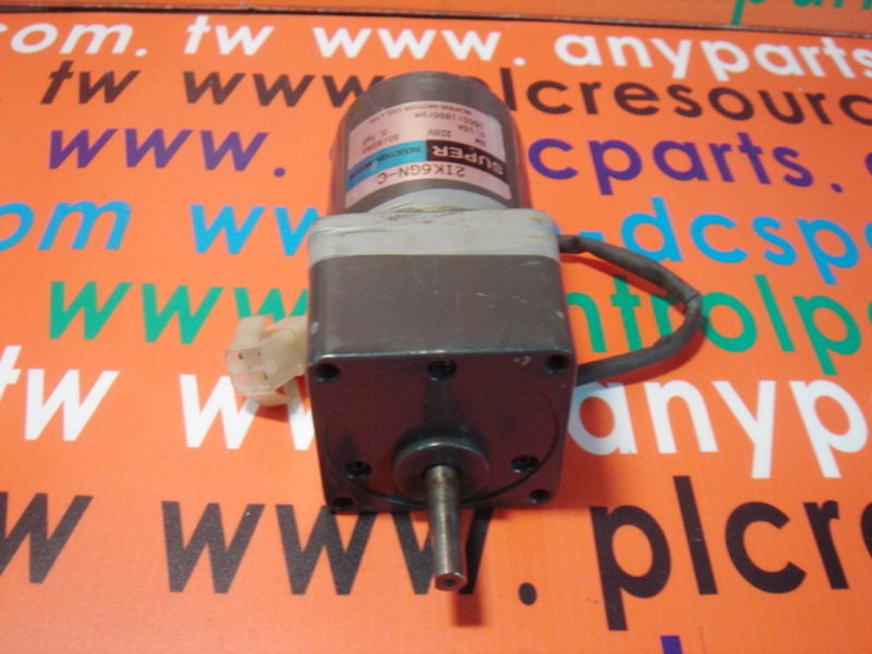 SUPER SPEED CONTROL MOTOR 2IK6GN-C with 2GNI80K GEAR HEAD - PLC DCS ...