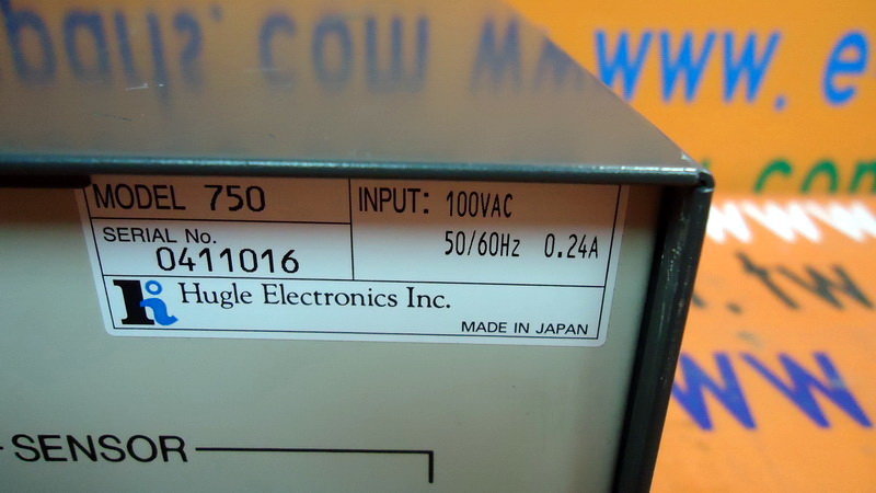 HUGLE ELECTRONICS, IONIZER STATIC MEASURE MODEL 750 surface potential ...