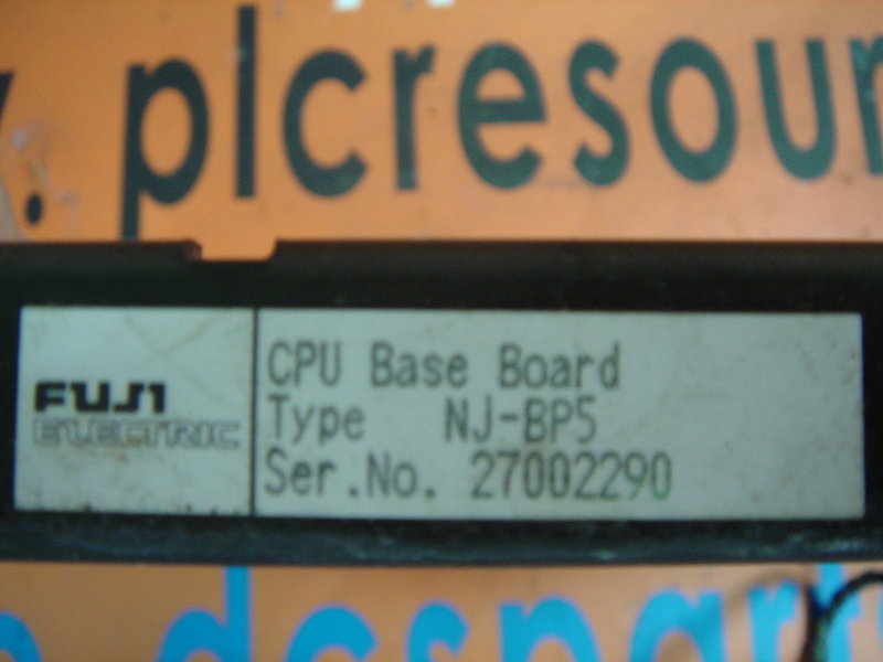 FUJI NJ-BP5 CPU BASE BOARD - 裕益科技自動化設備可程式編碼器PLC分散式控制系統DCS