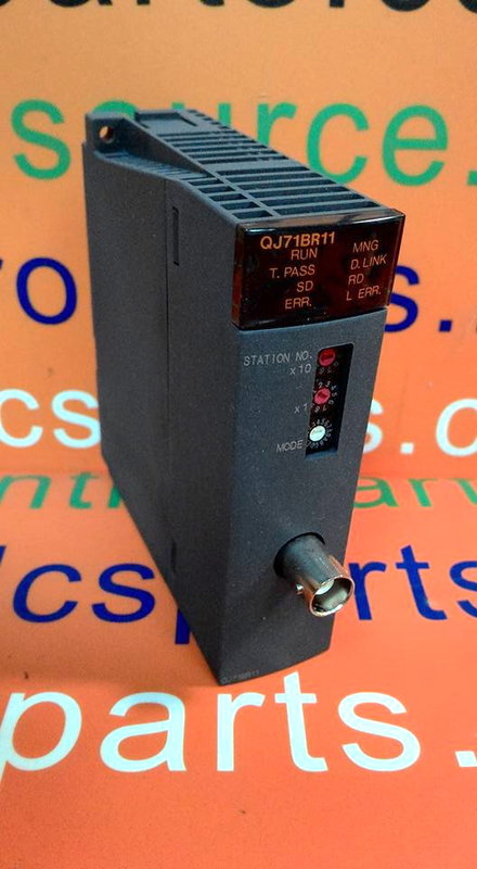 Mitsubishi QJ71BR11 MELSEC-Q CC-LINK MASTER UNIT - 裕益科技自動化設備可程式編碼器PLC分散 ...