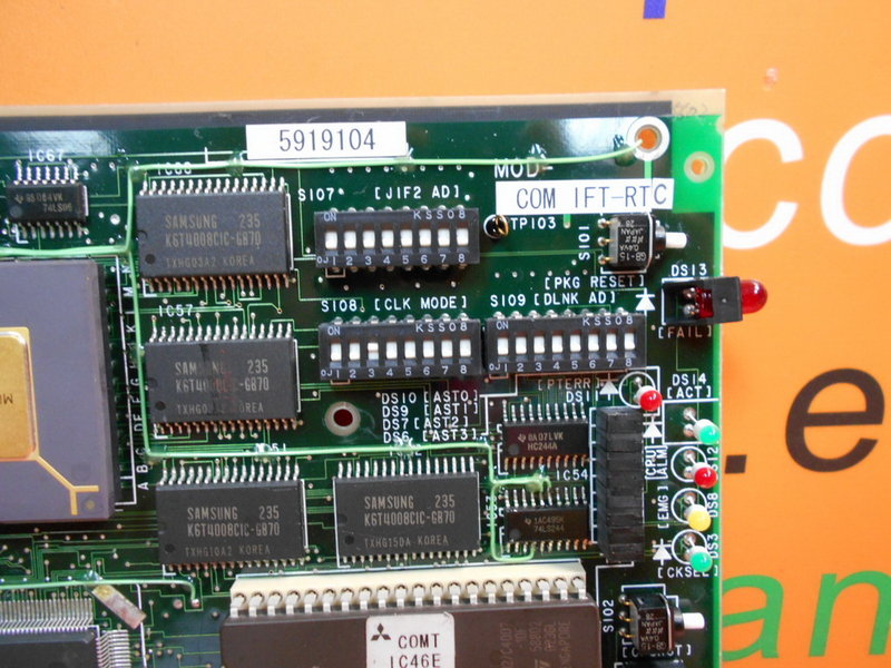 MITSUBISHI RGI49391-G01 / MOD-COM IFT-RTC - PLC DCS SERVO Control MOTOR ...