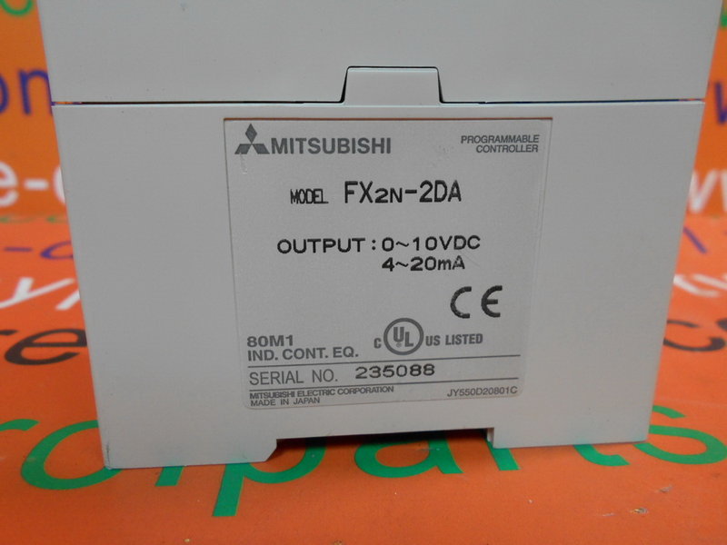 MITSUBISHI FX2N-2DA - 裕益科技自動化設備可程式編碼器PLC分散式控制系統DCS