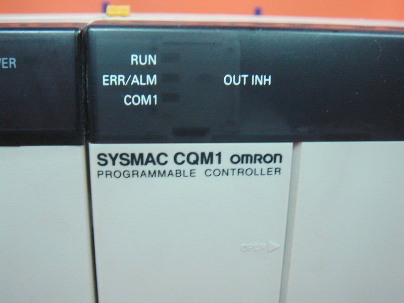 OMRON PROGRAMMABLE CONTROLLER SYSMAC CQM1 Sold whole set - 裕益科技自動化設備可程式 ...