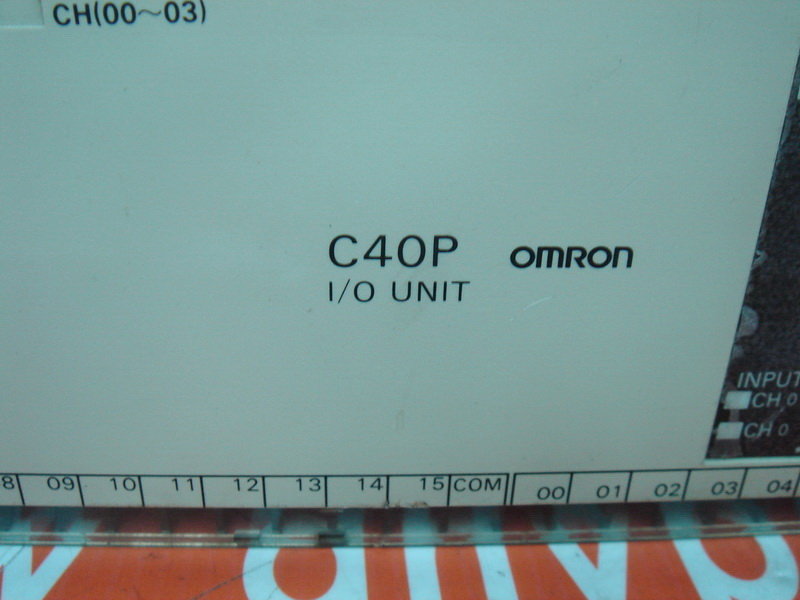 OMRON I / O UNIT C40P C40P-EDR-A - 裕益科技自動化設備可程式編碼器PLC分散式控制系統DCS
