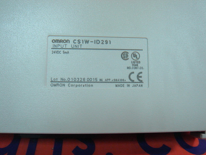 OMRON INPUT UNIT CS1W-ID291 - 裕益科技自動化設備可程式編碼器PLC分散式控制系統DCS