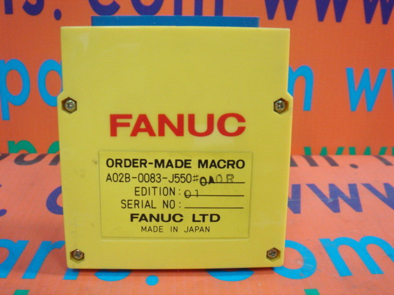 FANUC A02B-0083-J550 - 裕益科技自動化設備可程式編碼器PLC分散式控制系統DCS
