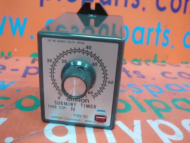 OMRON SUBMINY TIMER STP-N TIME: 60M 110V - 裕益科技自動化設備可程式編碼器PLC分散式控制系統DCS