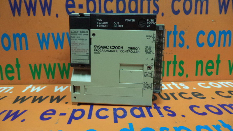 OMRON CPU UNIT C200H-CPU01 - 裕益科技自動化設備可程式編碼器PLC分散式控制系統DCS