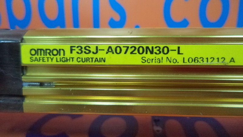 OMRON SAFETY LIGHT CURTAIN F3SJ-A0720N30-L - PLC DCS SERVO Control ...