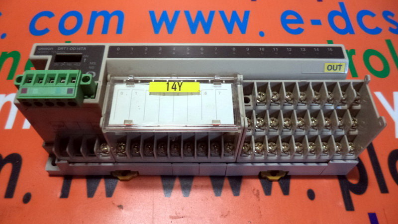 OMRON DRT1-OD16TA REMOTE TERMINAL - 裕益科技自動化設備可程式編碼器PLC分散式控制系統DCS
