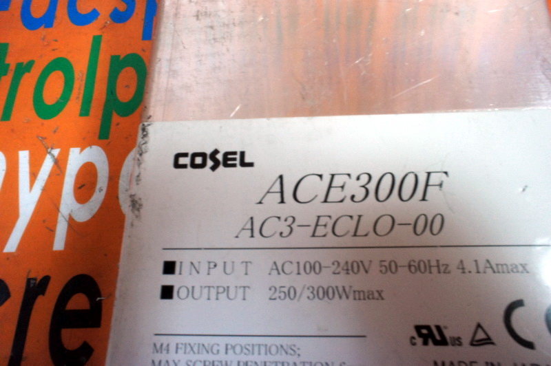 COSEL ACE300F ACE-ECLO-00 - 裕益科技自動化設備可程式編碼器PLC分散式控制系統DCS