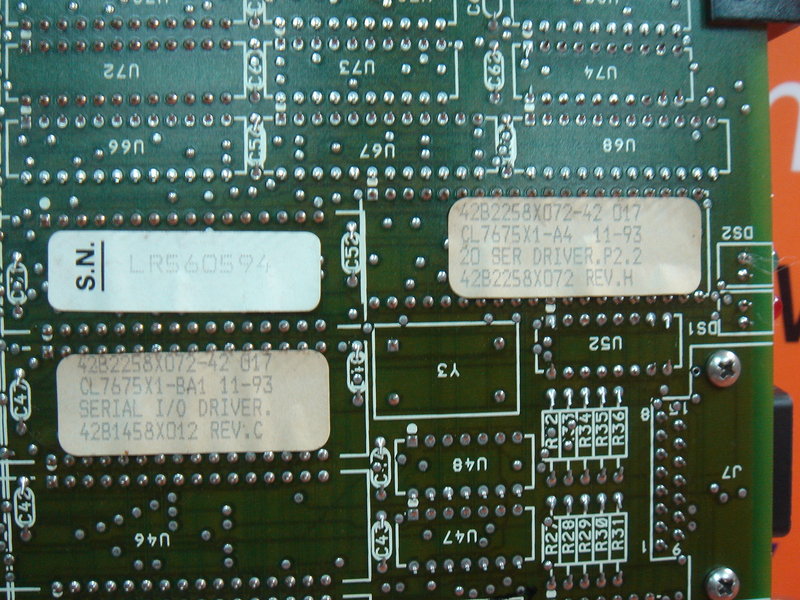 FISHER MICRO PROVOX SERIAL I/O DRIVER MUL TILAYER 41B5810 PWB (REV.E ...