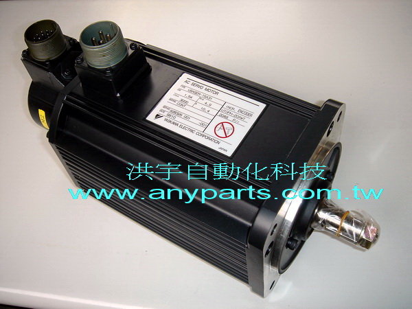 YASKAWA AC SERVO MOTOR USASEM-15A31 1.54kW 10.4A / ENCODER UTOPH-20AWT ...